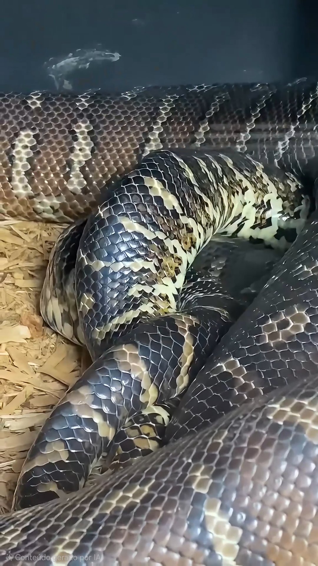 What Does it look like when snakes are breeding?
