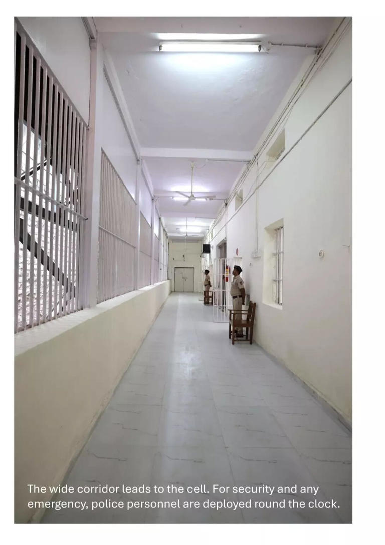 TV, fully-equipped toilet, more of a boutique hotel than jail: Photos ...