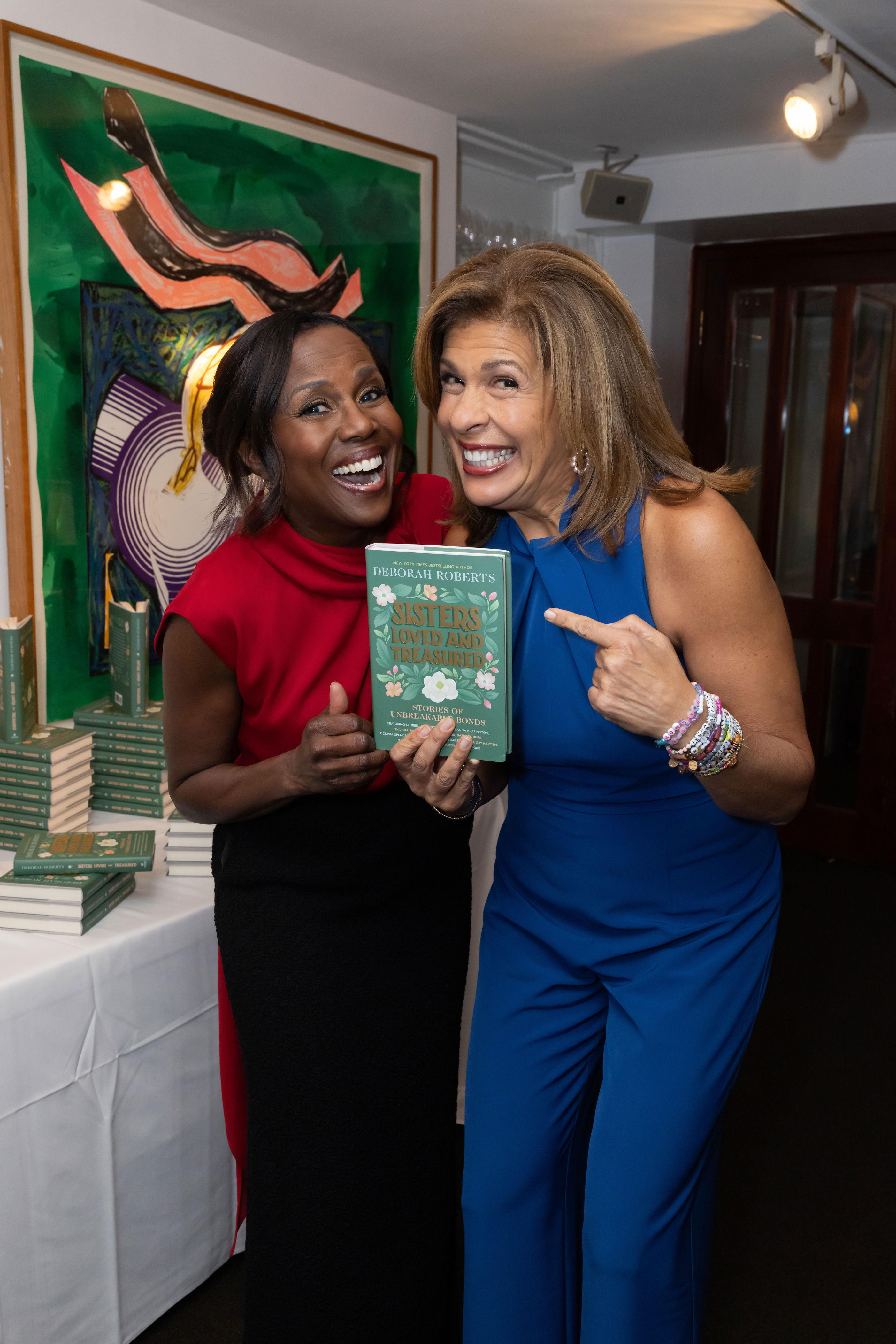 Hoda Kotb, Gayle King, Robin Roberts celebrate Deborah Roberts’ book