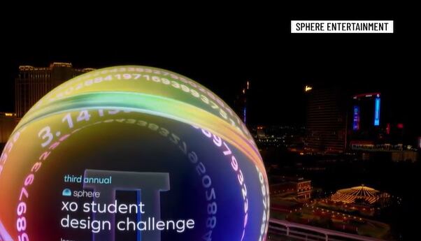 Sphere XO Student Design Challenge theme is Pi Day