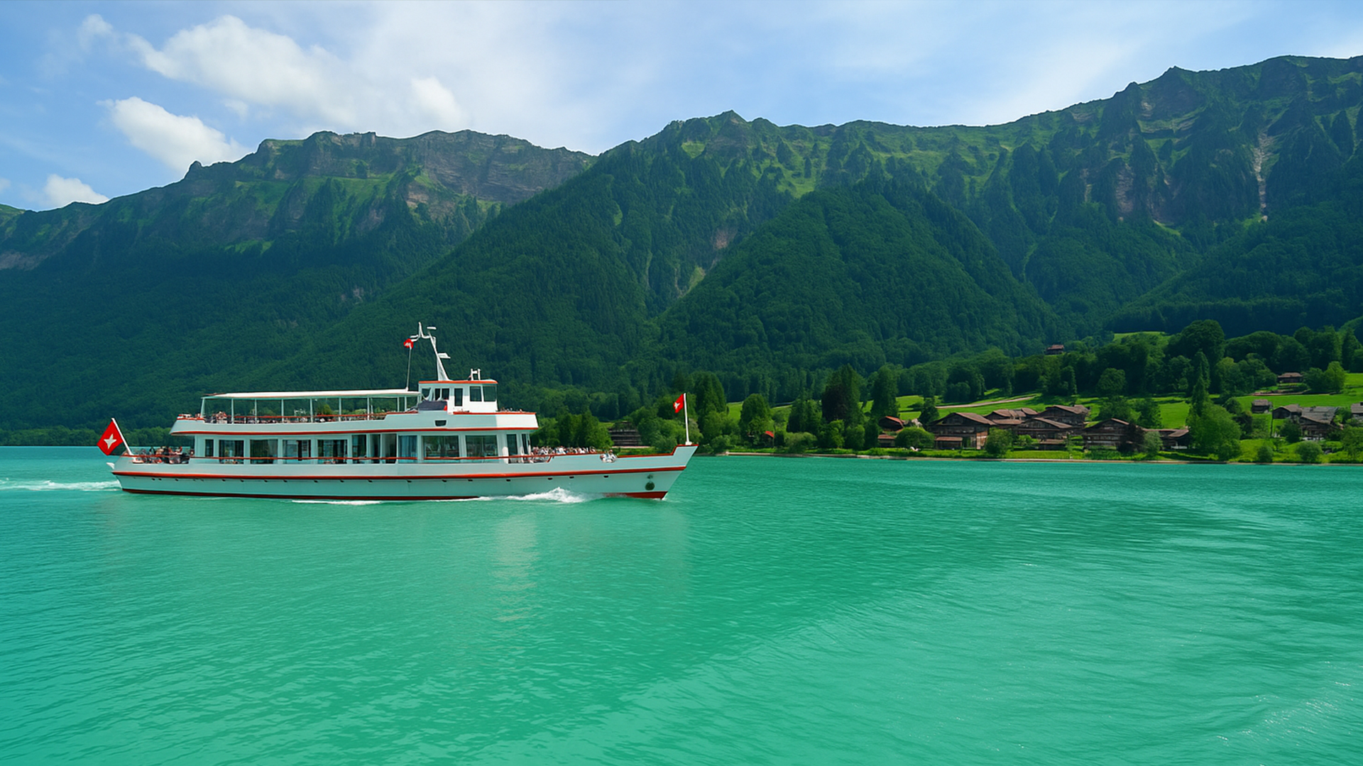 Bootstour auf dem Brienzersee in 4K