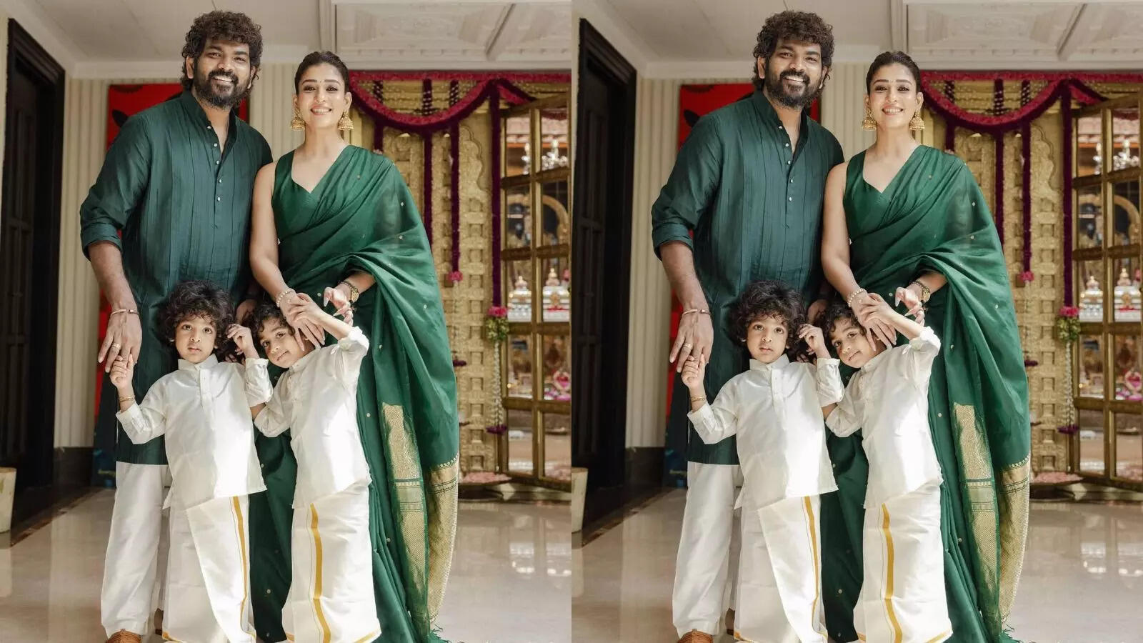 Nayanthara’s Green Silk Saree Look: A Masterclass in Festive Style