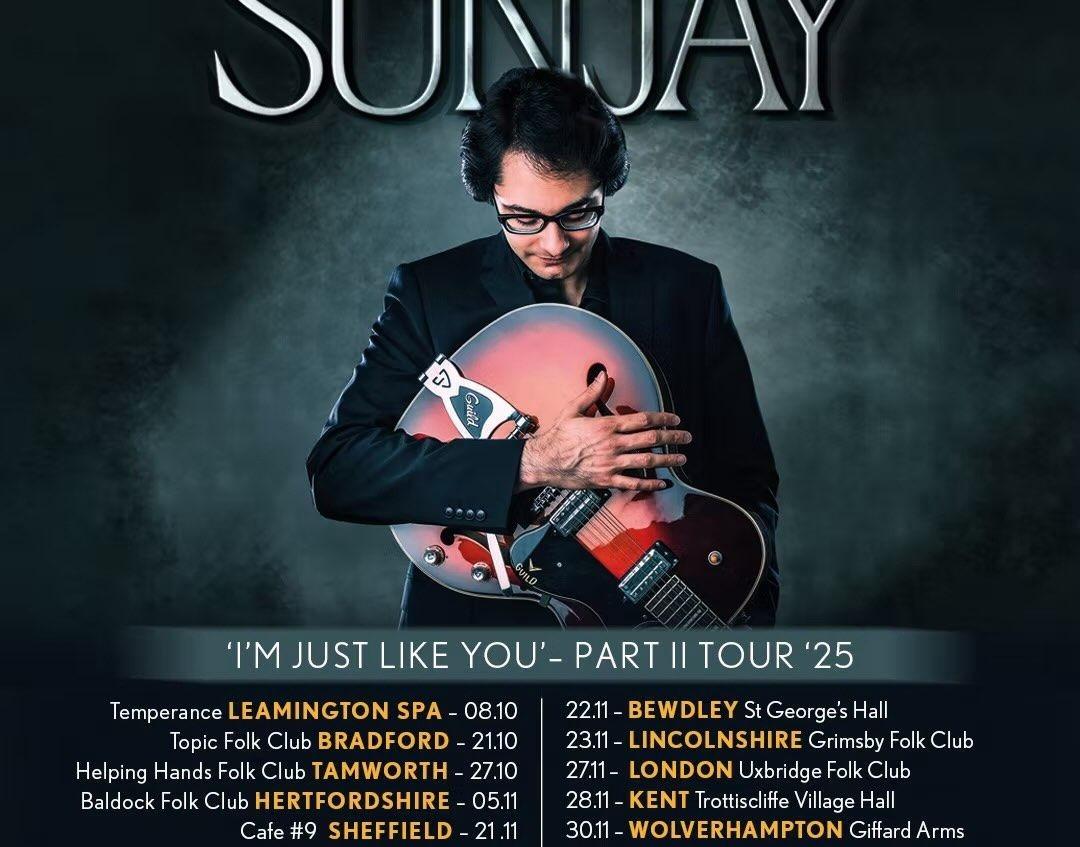 Sunjay - One of the UK's most exciting acoustic artists at Cafe 9 ...