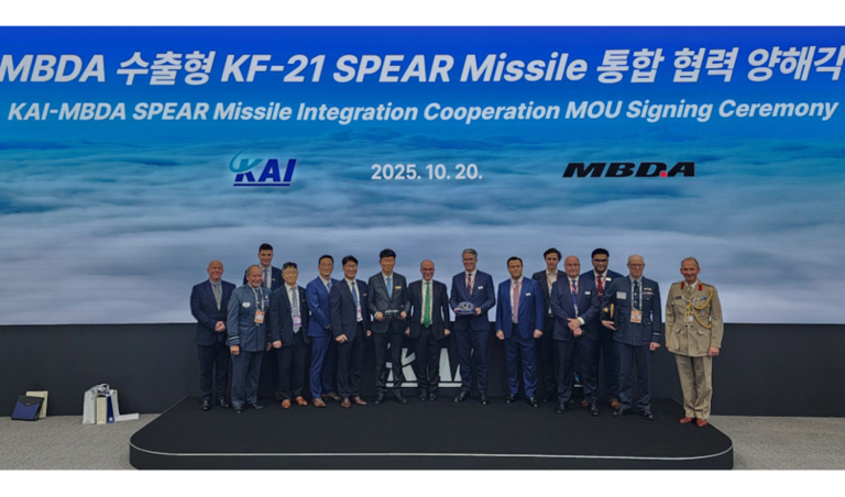 [단독] KF-21 전투기 '스피어' 순항미사일 무장…KAI·MBDA 업무협약 체결