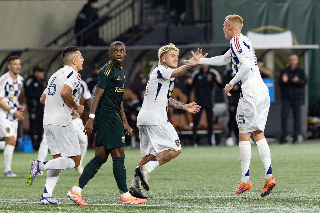 Mora scores 2 first-half goals and the Timbers beat Real Salt Lake 3-1 ...