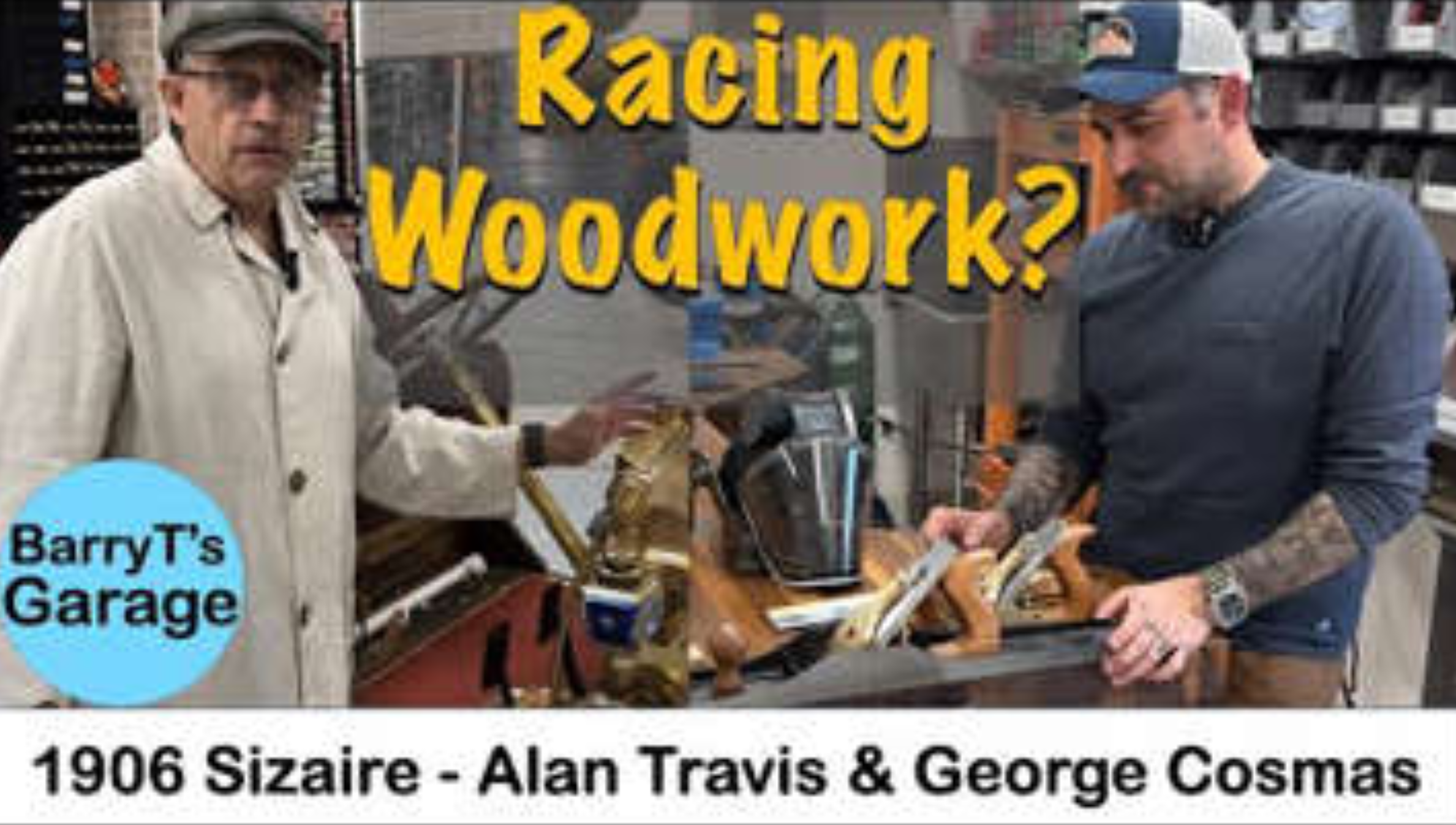 1906 Sizaire-Naudin Race Car Gets Secret Electric Upgrade - Alan Travis