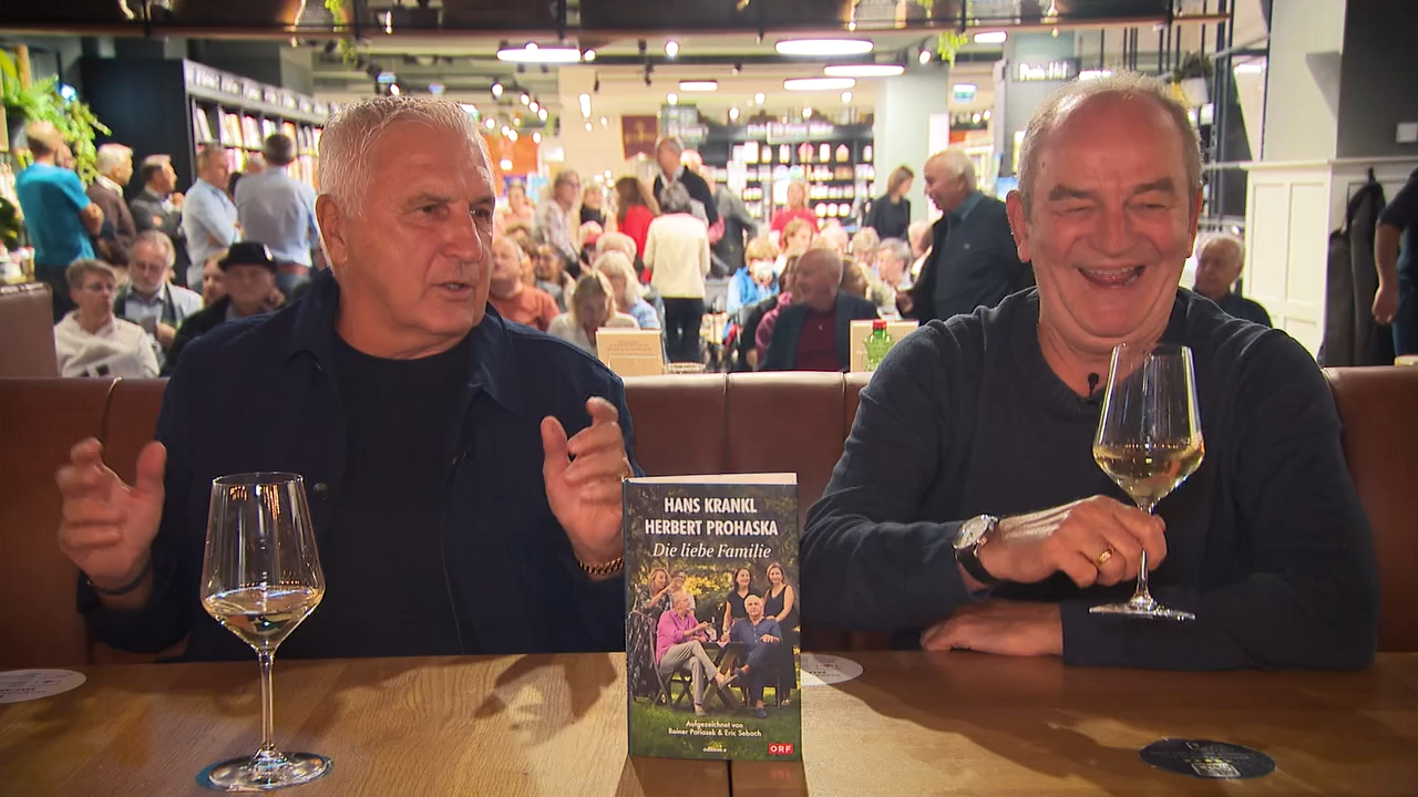 Lesung: Krankl, Prohaska und ihr gemeinsames Buch