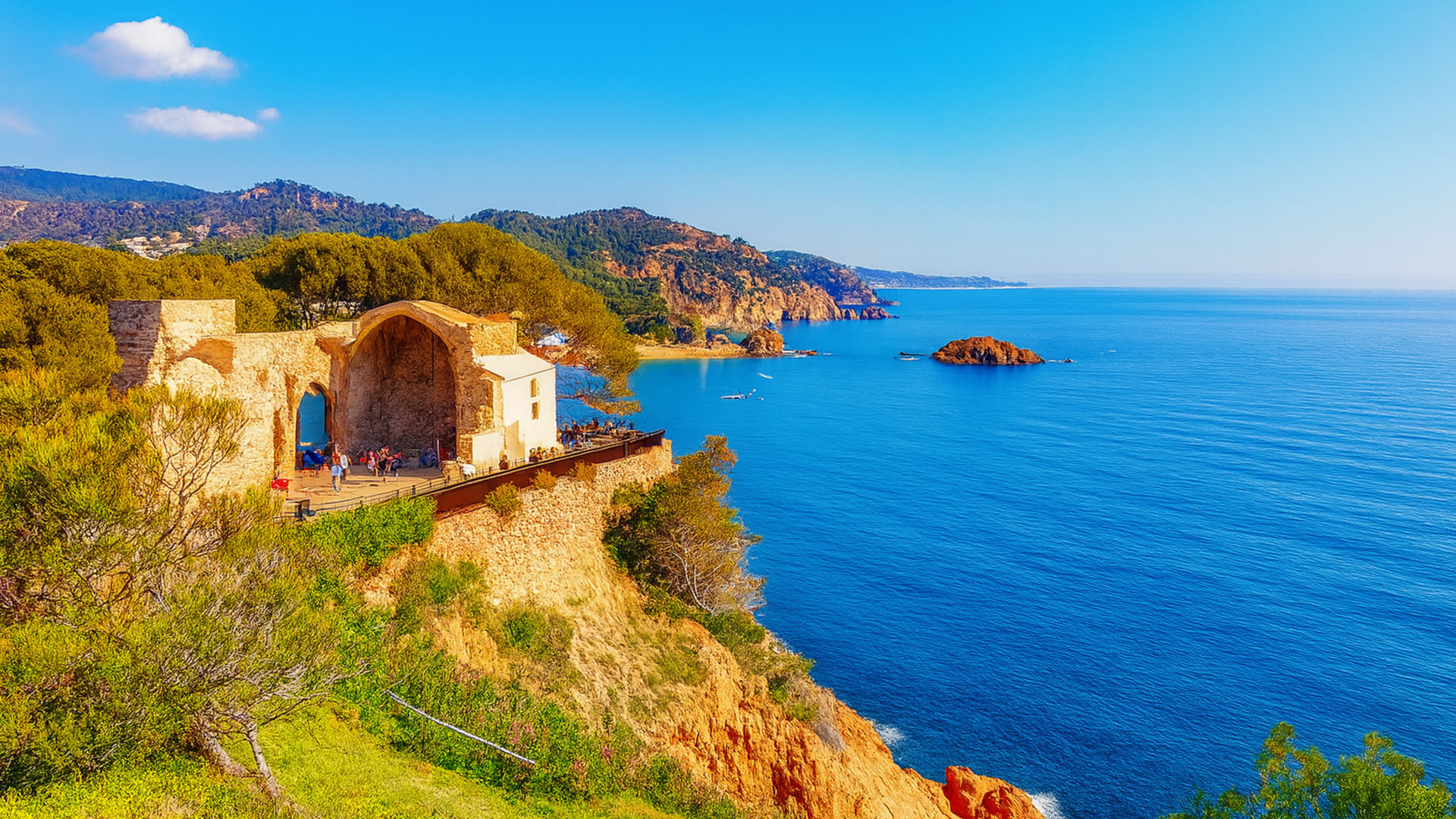 Balade à Tossa de Mar – Explorez l’histoire de la côte espagnole (4K)