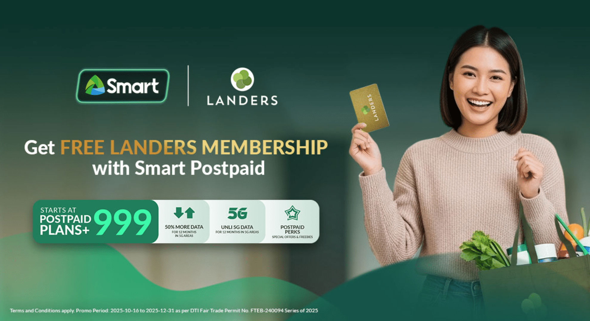 Smart, Landers team up for exciting deals for customers