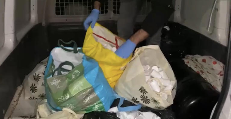 Samsun’da 105 bin uyuşturucu hap ele geçti: 5 gözaltı