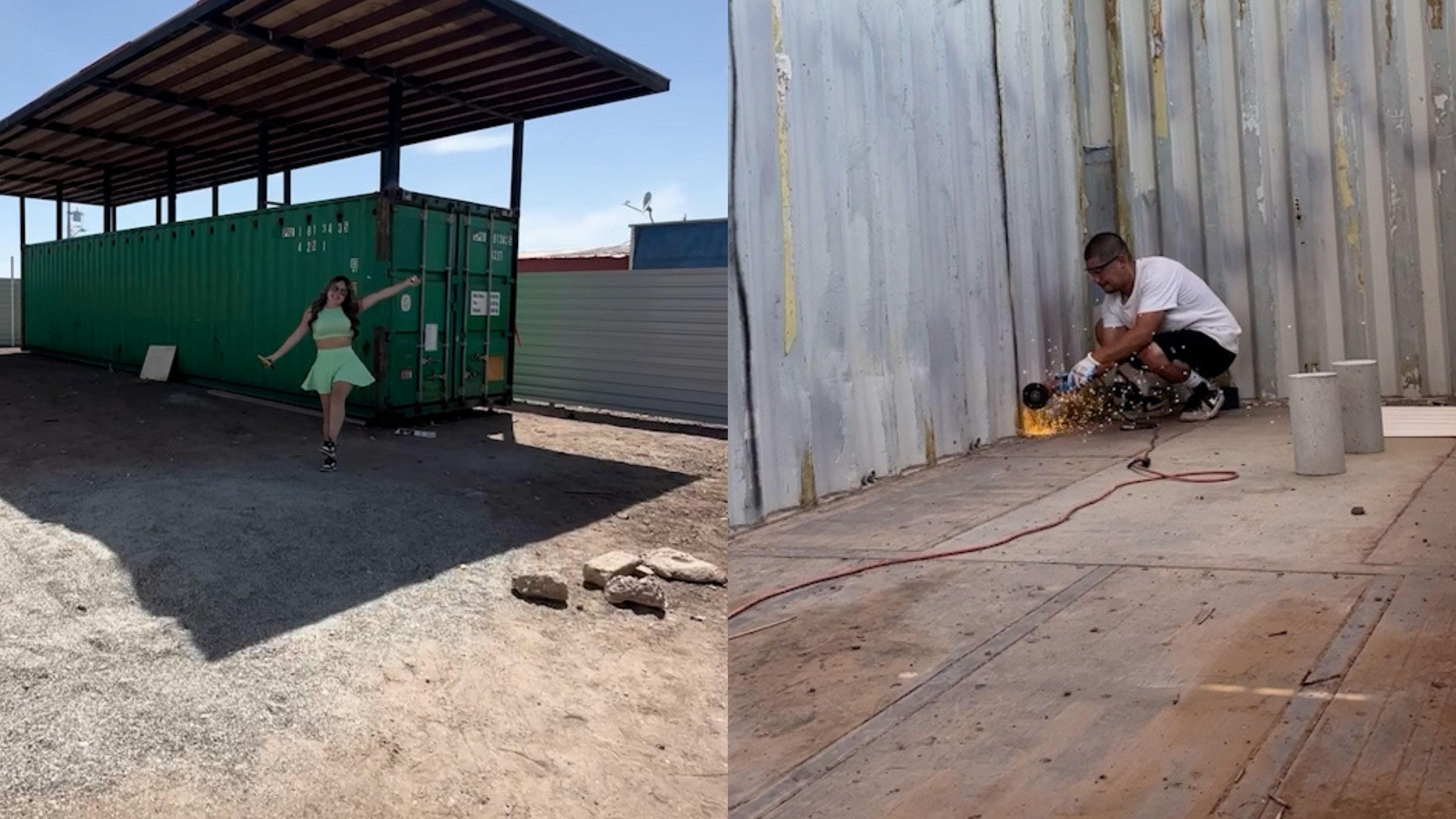 Couple swap US for Mexico to build $35k tiny home from single shipping container
