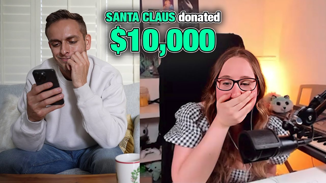 Surprising small streamers with $10,000 in donations