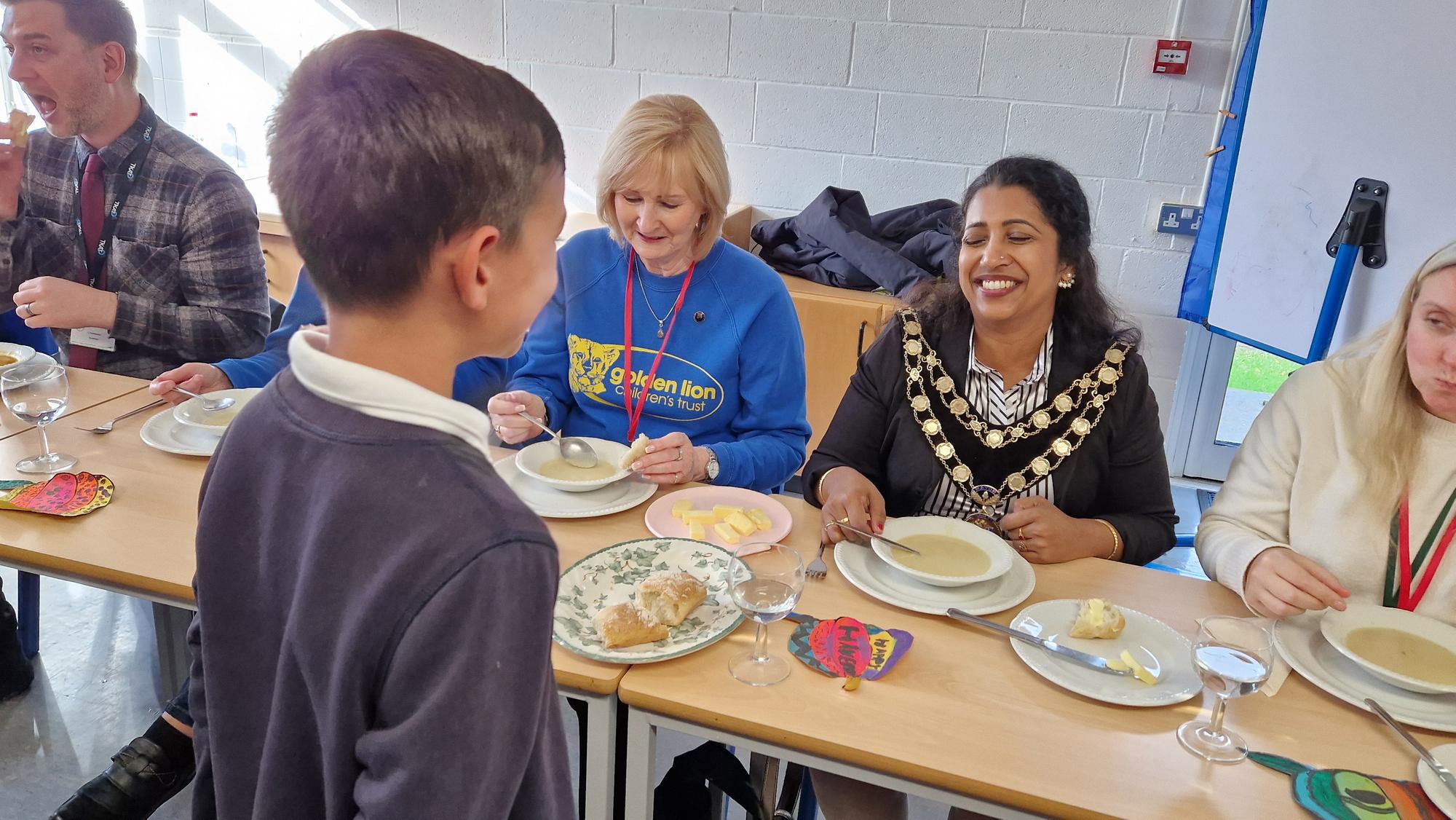 'Very proud' - Crawley primary school hosts Mayor and local charities ...