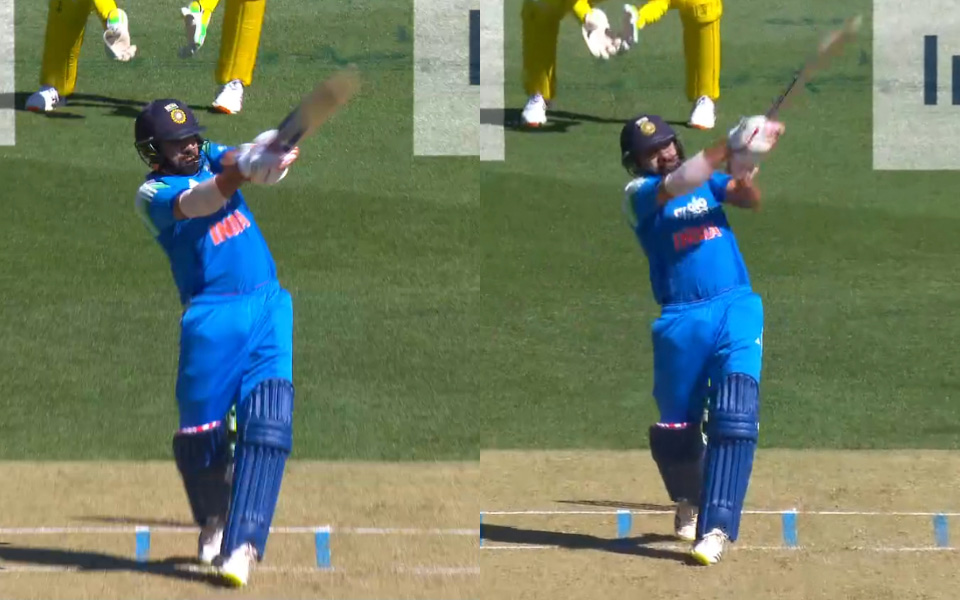 [WATCH] AUS vs IND 2025: Rohit Sharma counterattacks with two sixes as ...