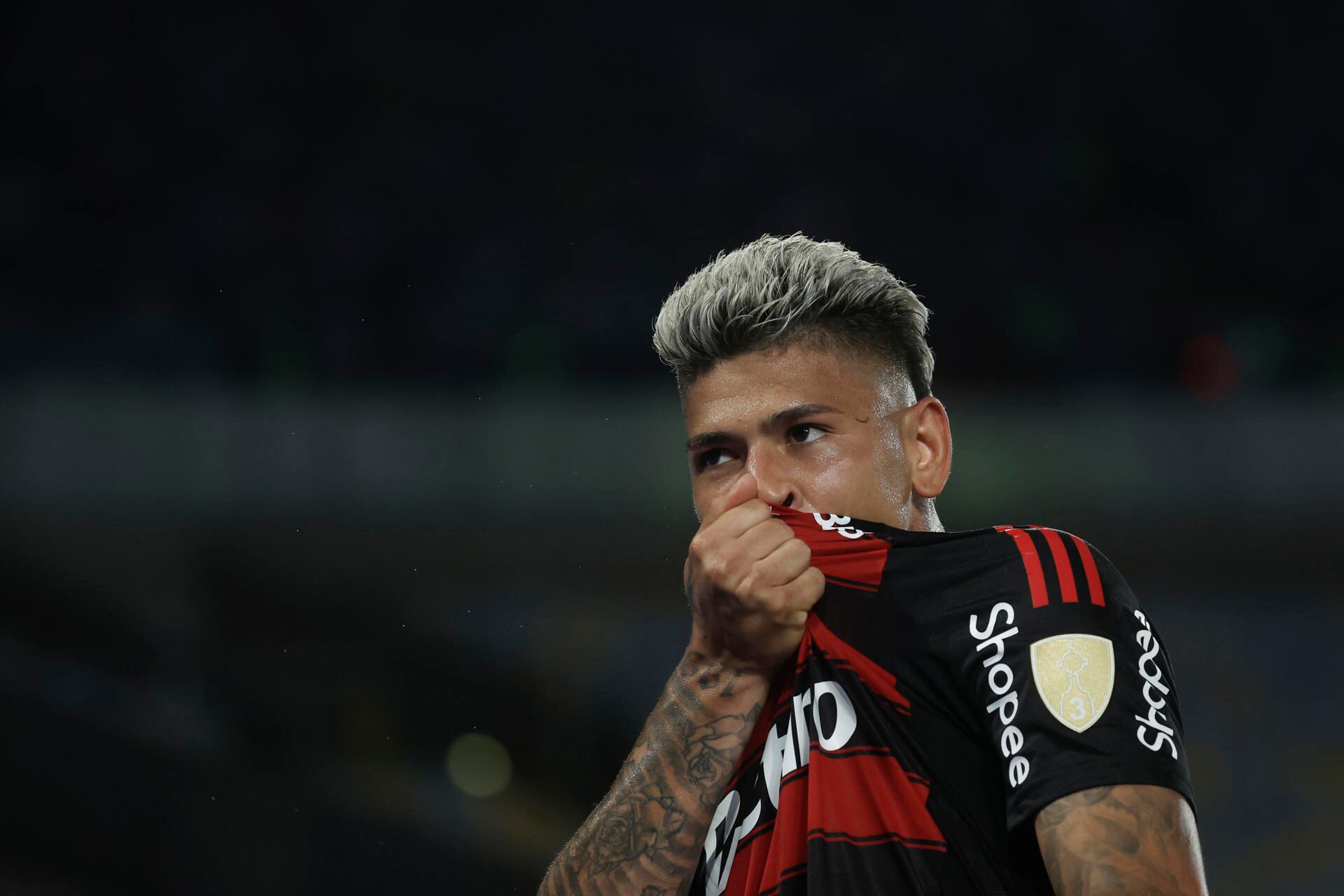 Jorge Carrascal le dio la ventaja a Flamengo frente a Racing en Libertadores (video)