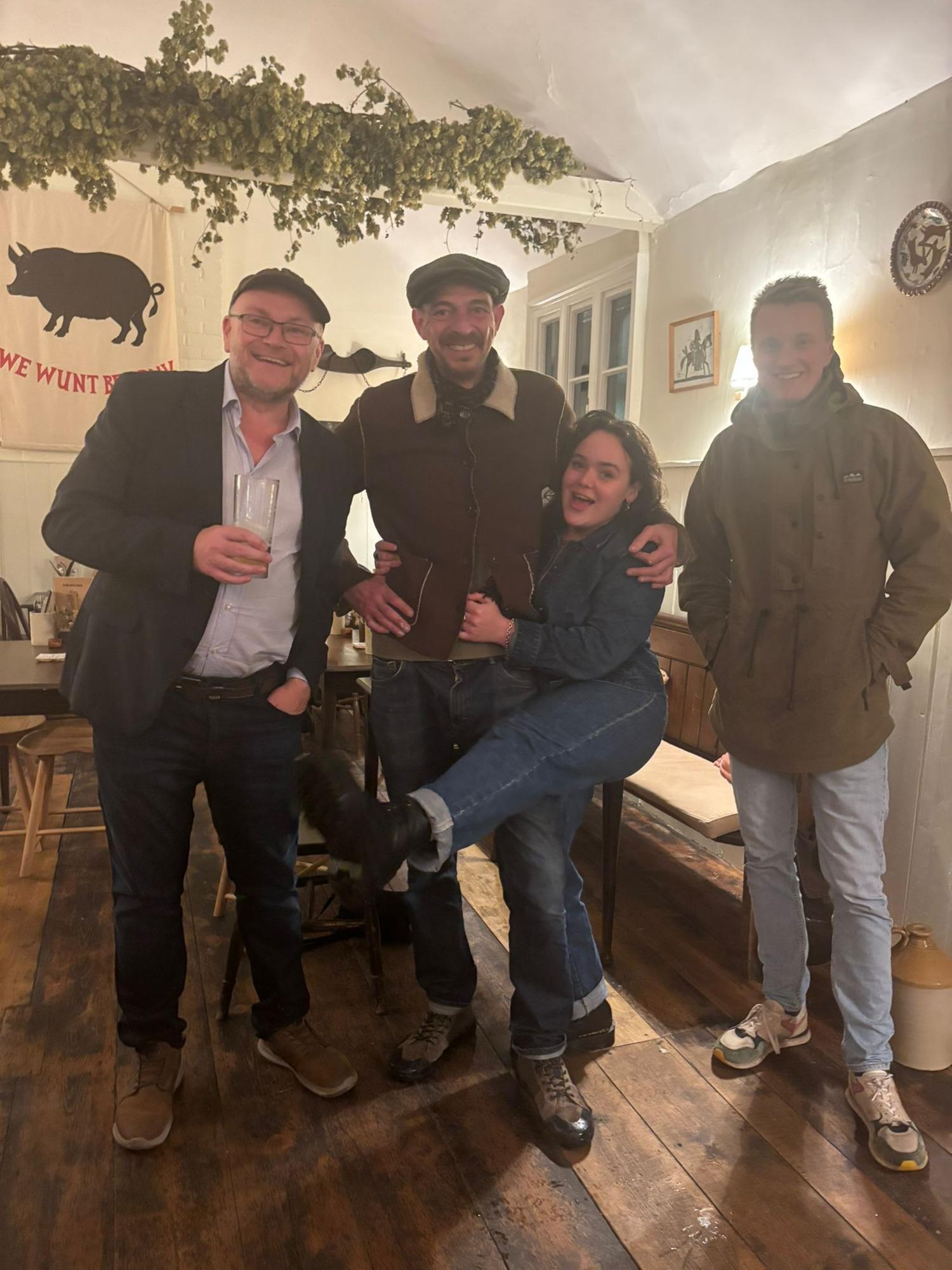 New quiz winners at the Trevor Arms in Glynde