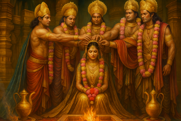 Why Draupadi Married All Five Pandavas: The Divine Secret Hidden in the ...