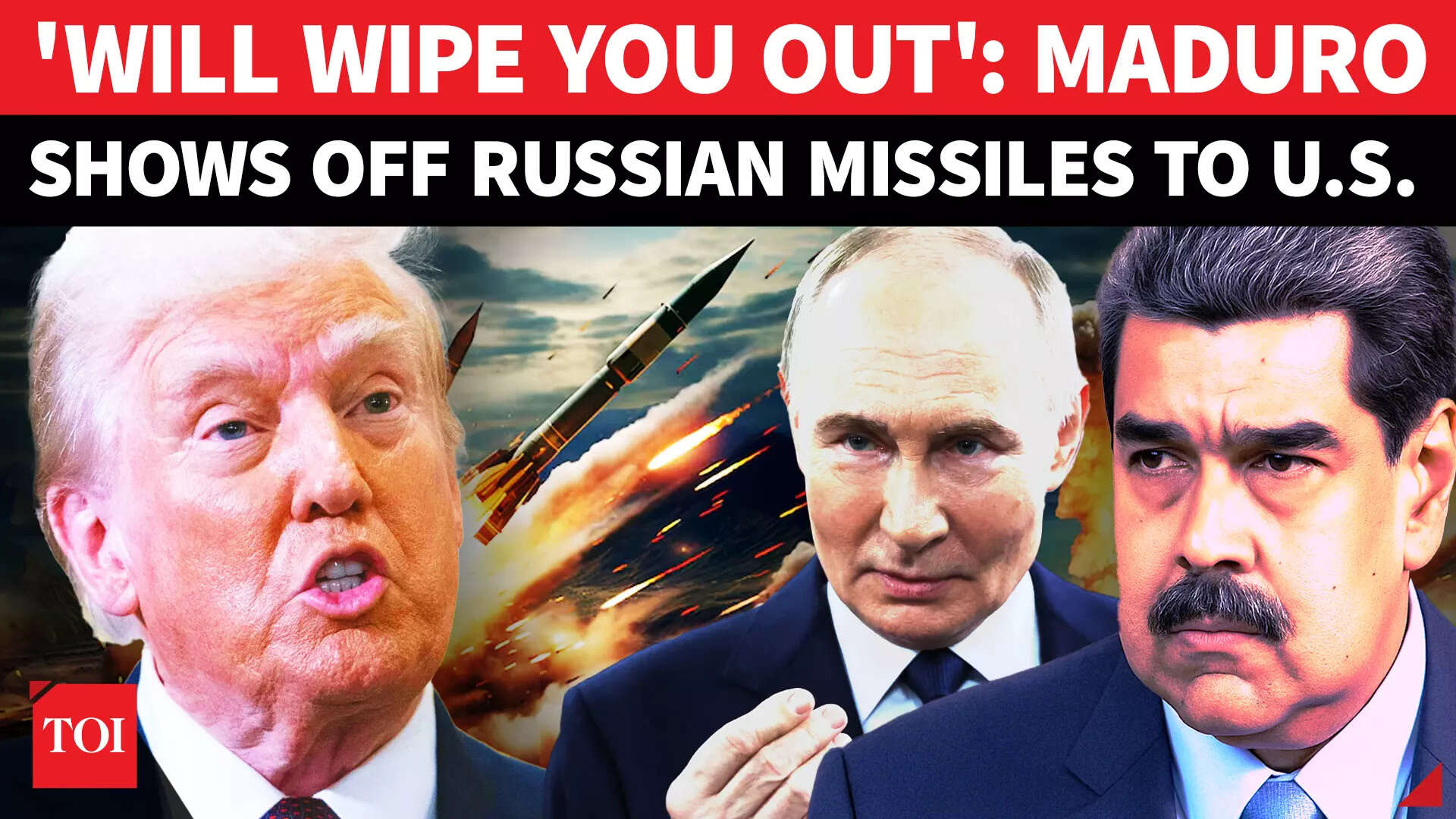 Maduro Flaunts 5,000 Russian Missiles As Tensions With U.S. Surge Amid ...