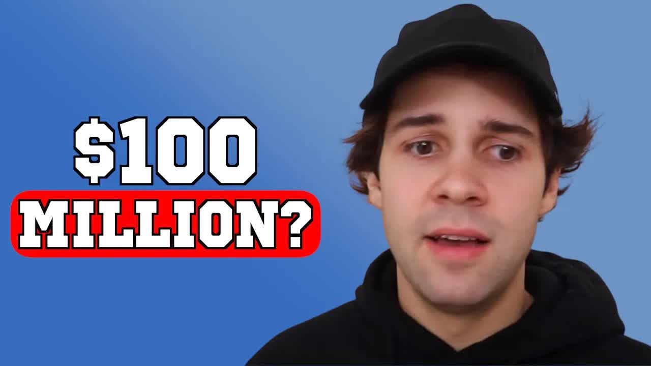 How much money is David Dobrik losing?