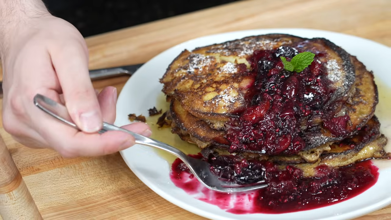 The World’s BEST Pancakes Crispy Edges & Fluffy Inside