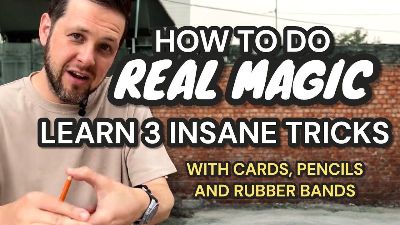3 Easy Magic Tricks Tutorial