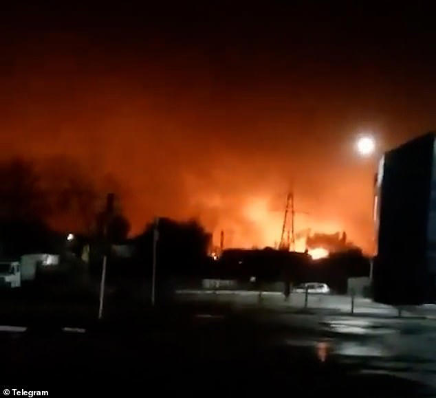 Ukraine pounds Putin oil refinery with drones hours after Trump imposed ...