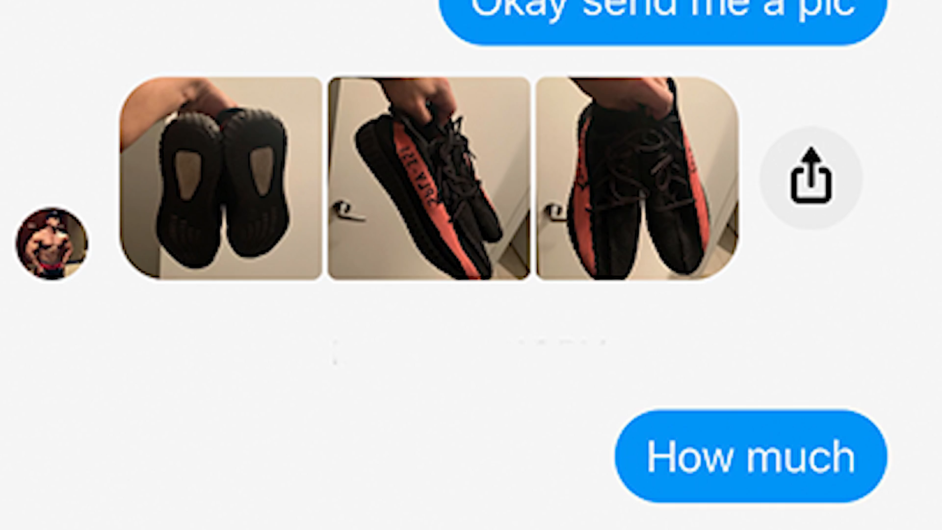 Lowballing fake designer sneakers