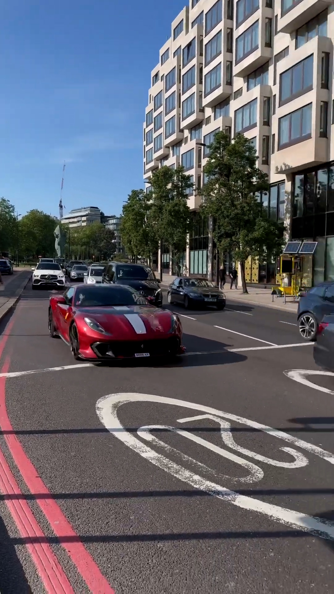 Ferrari 812 Competizione on City Drive