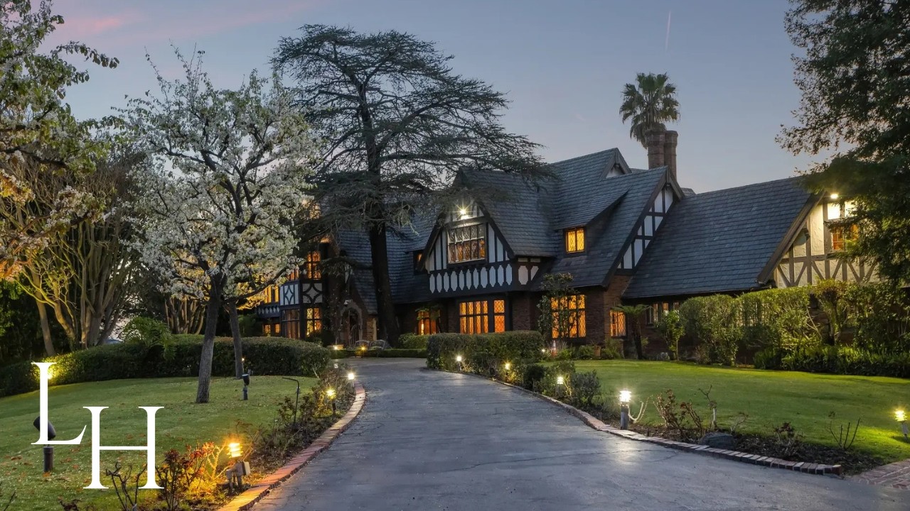 Touring a $55,000,000 fairytale estate in the heart of LA