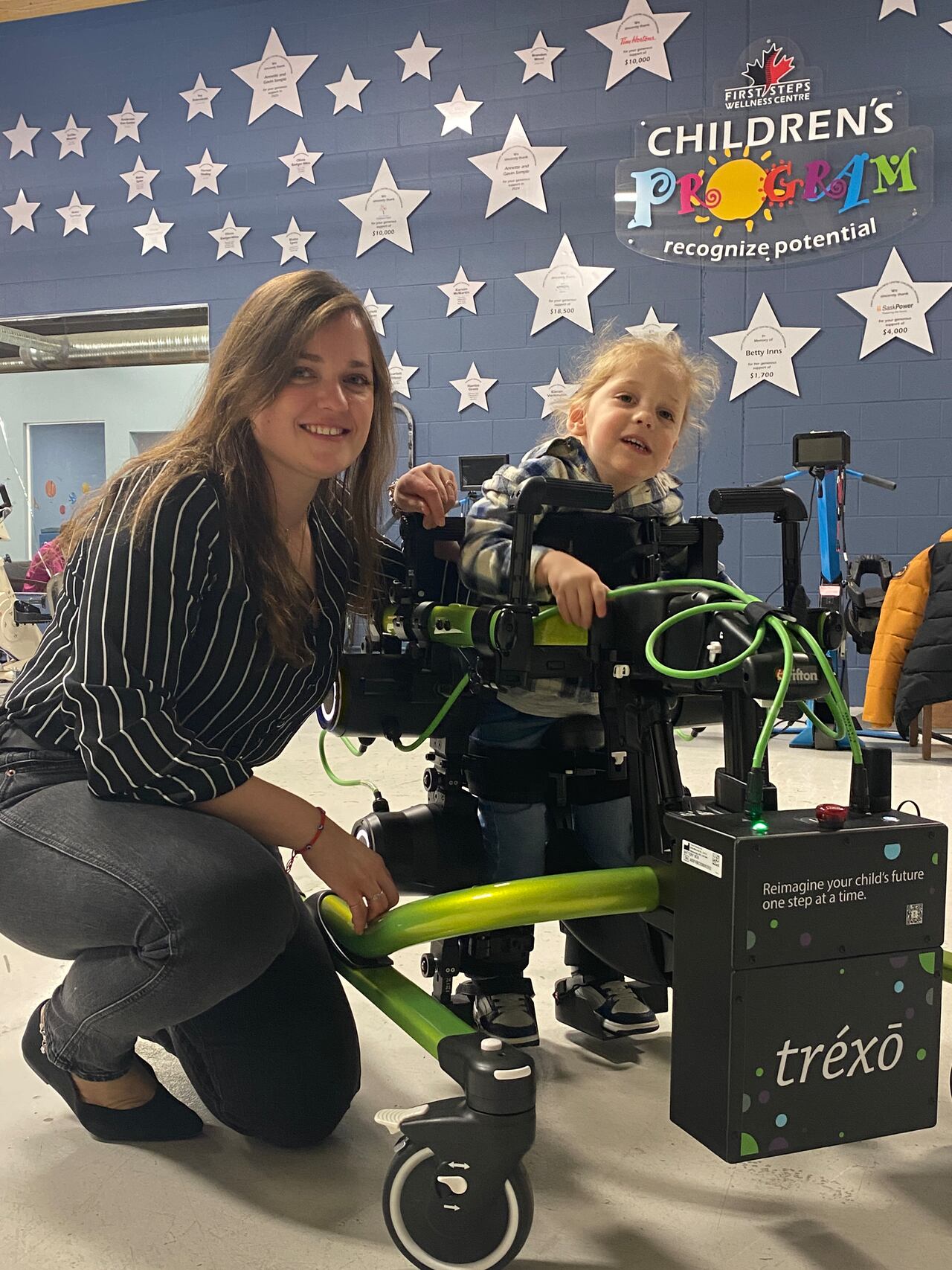 Regina-based non-profit gets robotic walker that helps children with ...