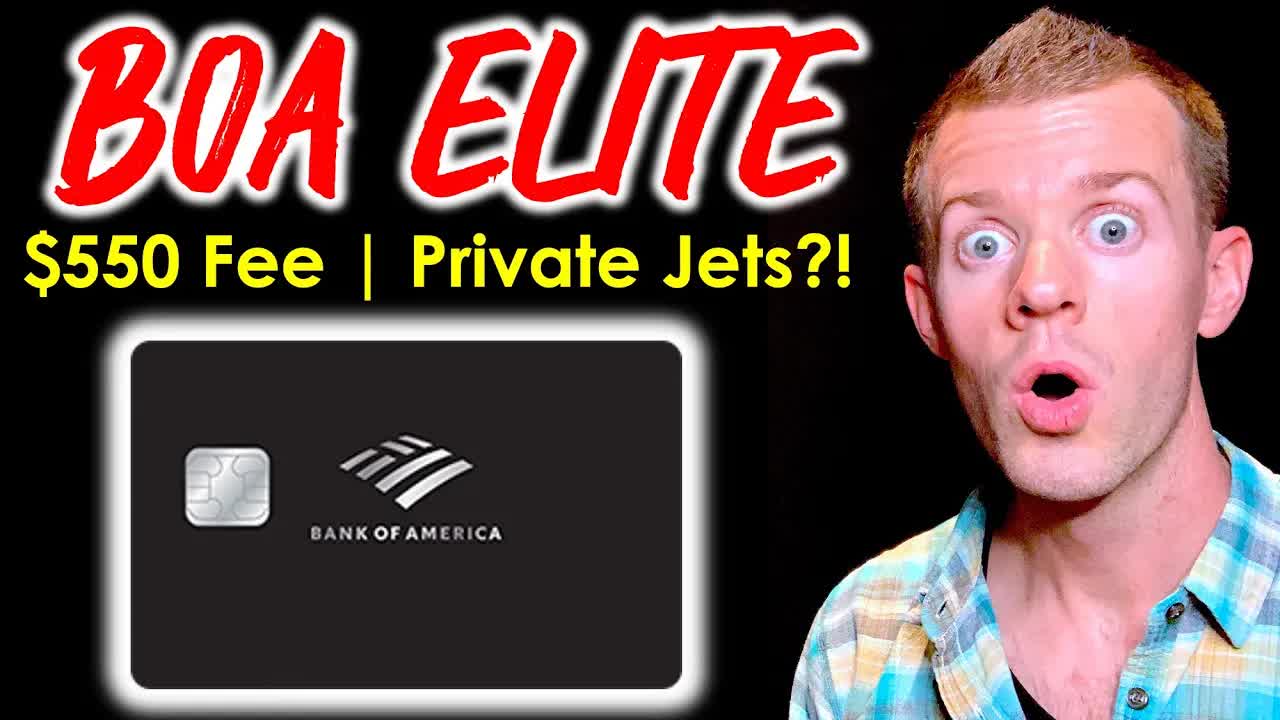 Exposed! Bank of America Premium Rewards Elite credit card