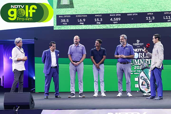 NDTV Launches Golf ProAm At NDTV World Summit 2025