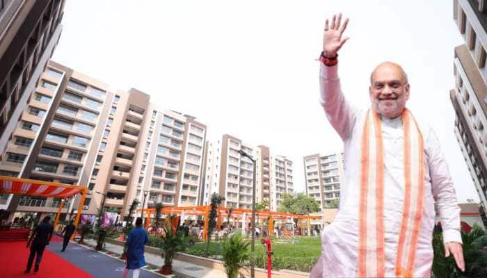 Gujarat: Amit Shah Inaugurates Newly Constructed MLA Residential ...