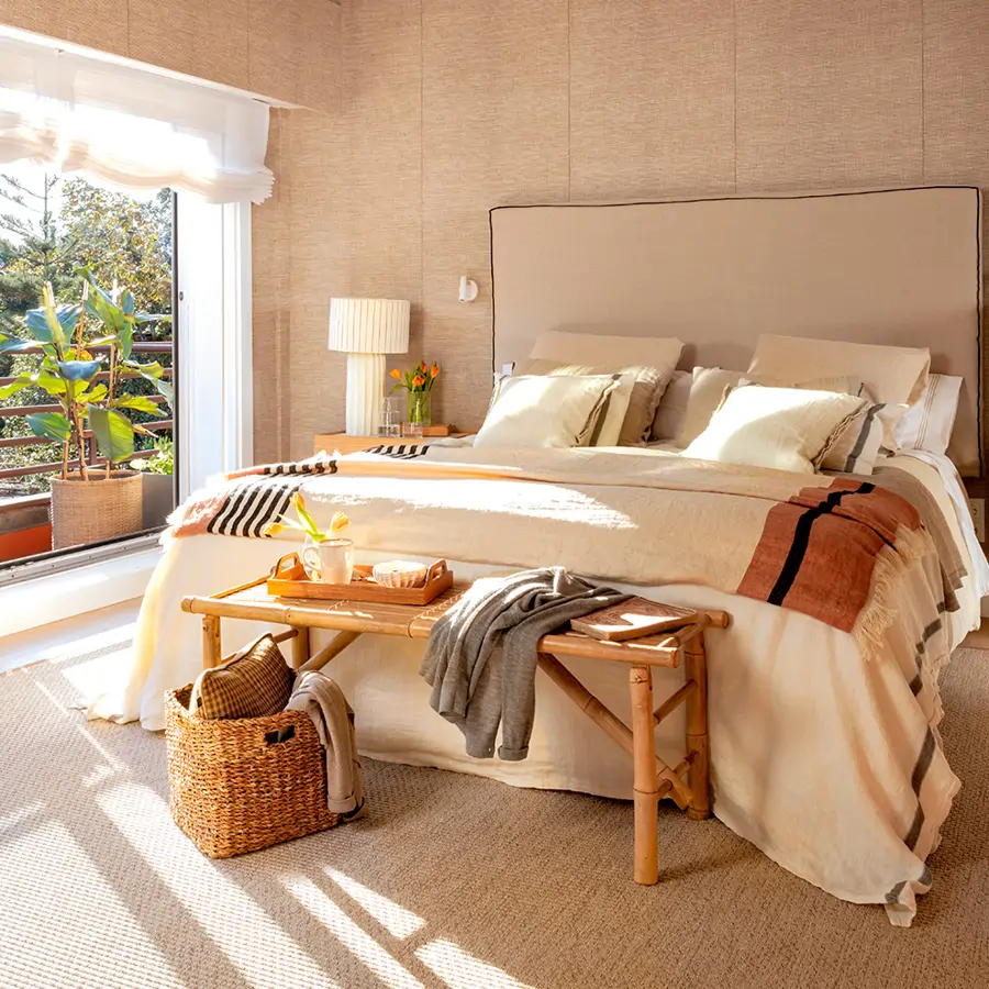 Dormitorios: el banquito con almacenaje perfecto