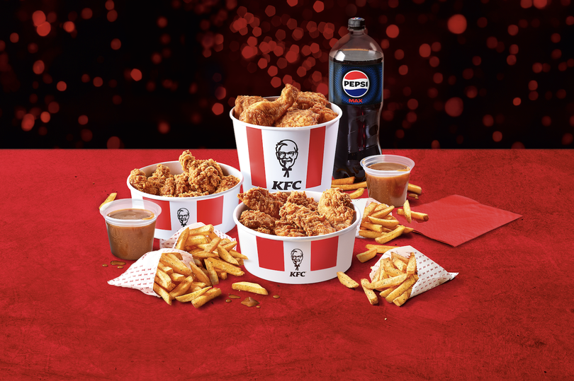 KFC announces return of a 'festive icon' as it reveals new Christmas menu