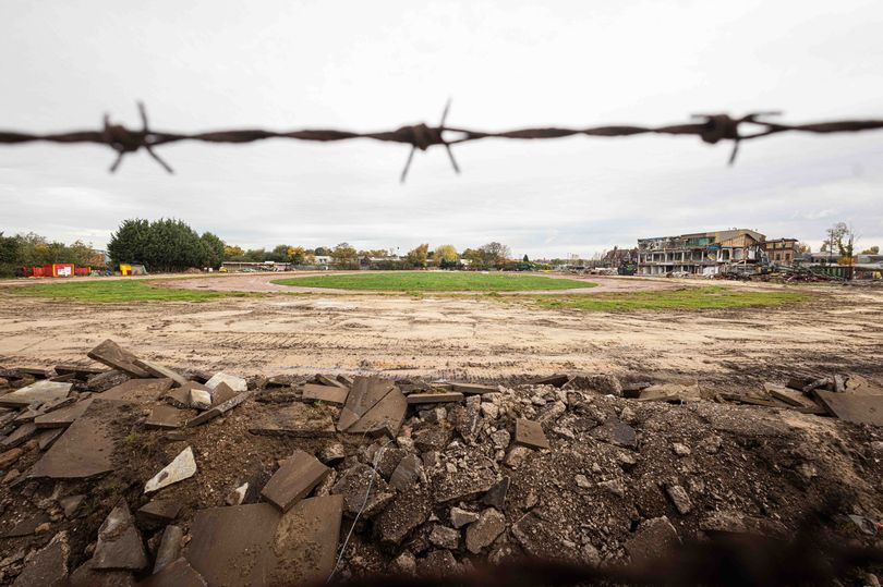 In pictures - Perry Barr greyhound stadium demolished after almost 100 ...
