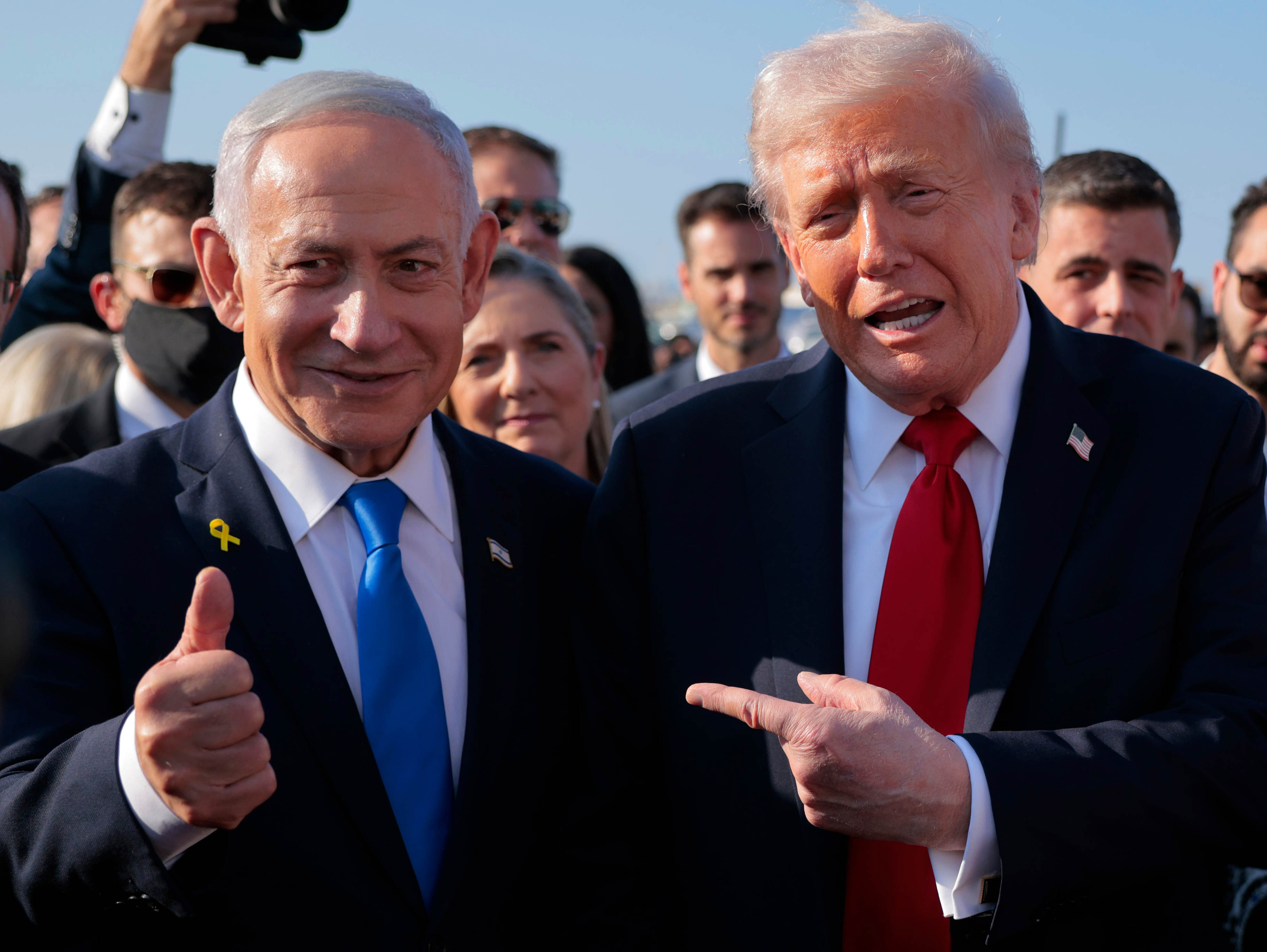 Trump: "I stopped Netanyahu"