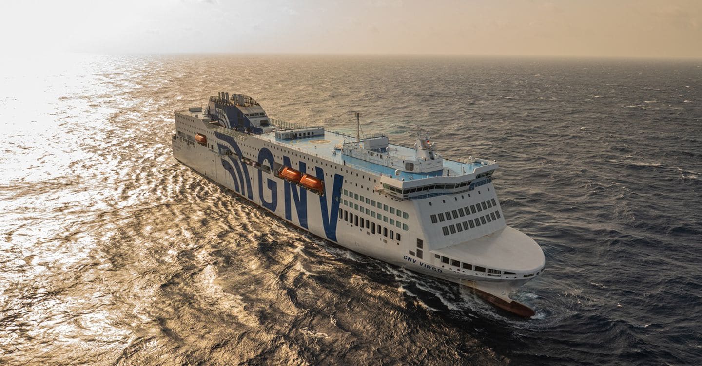 Consegnata Gnv Virgo, prima nave della compagnia a Gnl