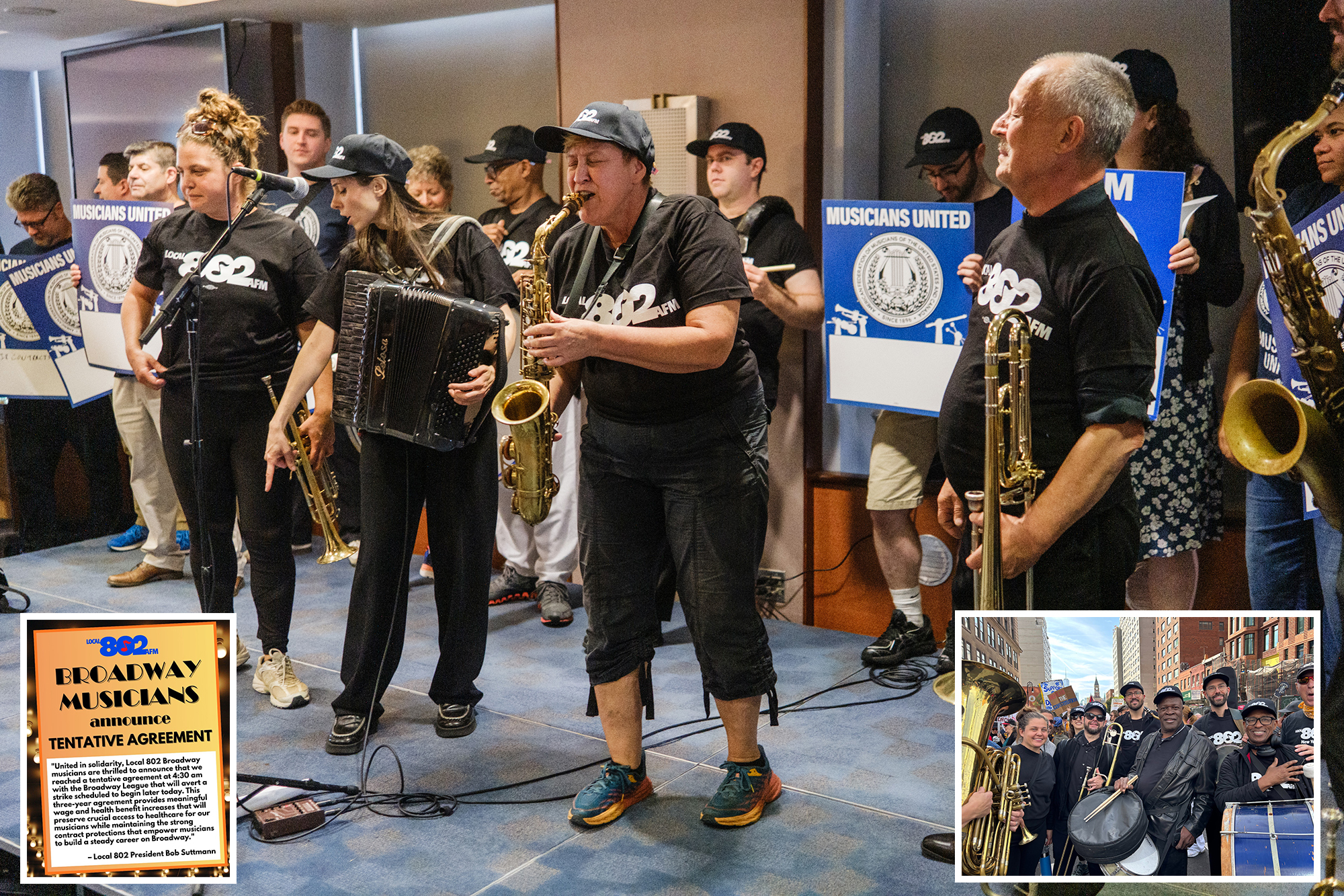 Broadway musicians reach tentative agreement with theater owners ...