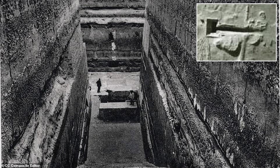 Unearthed photos reveal Egypt's secret underground complex