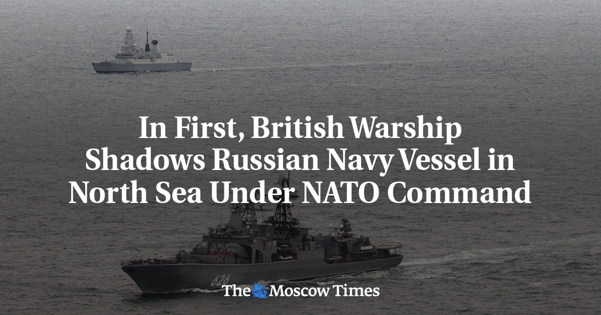 In First, British Warship Shadows Russian Navy Vessel in North Sea ...