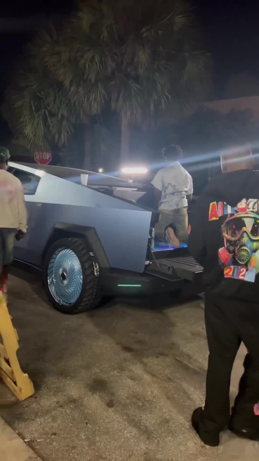 Cybertruck Video Behind the scenes Kodak Black