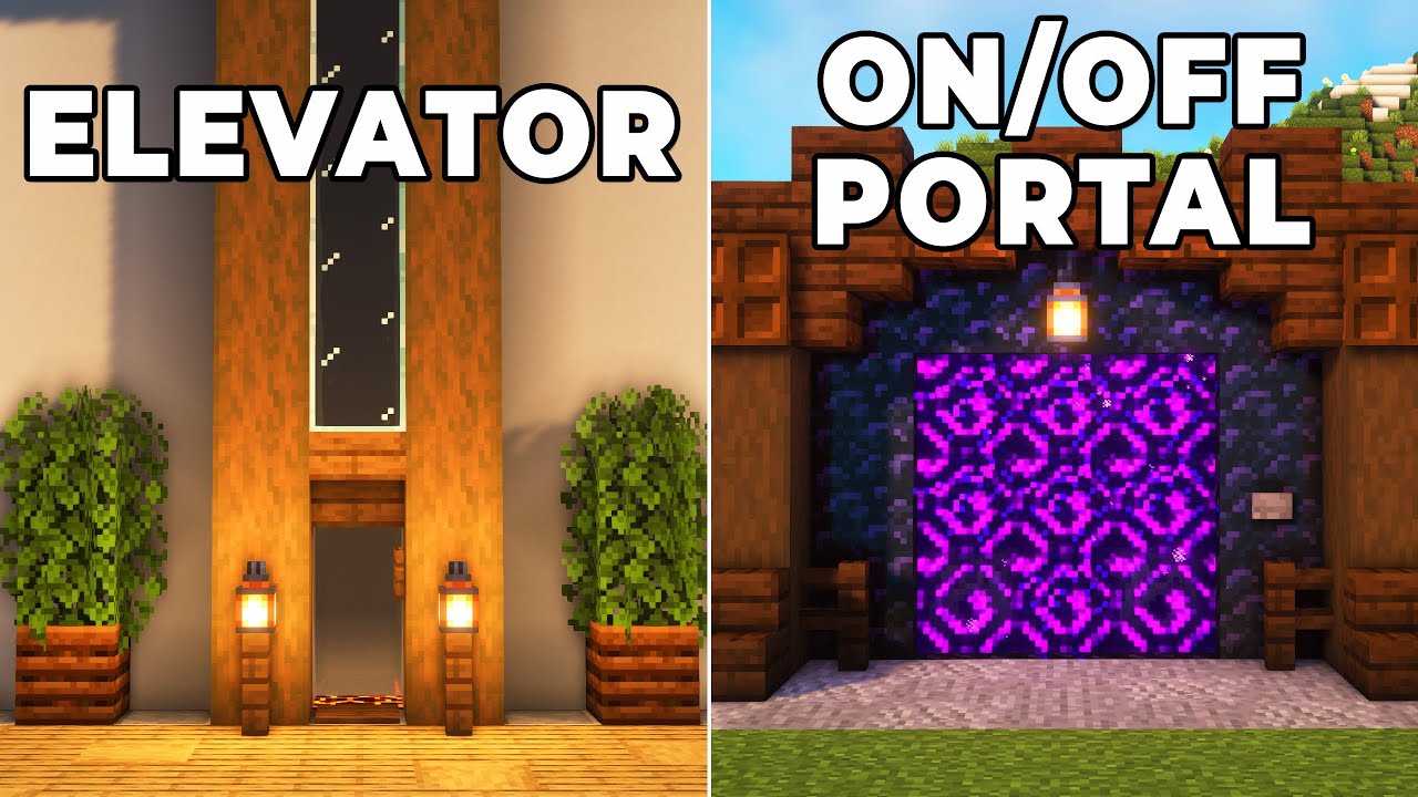 3 Redstone Builds for Survival Minecraft