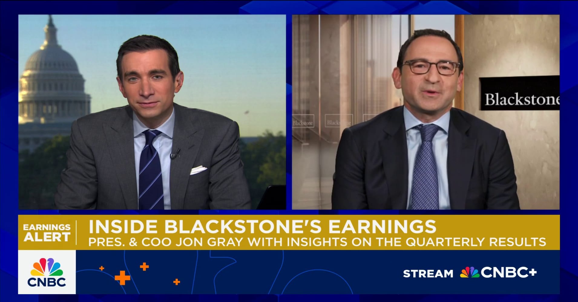 Blackstone President Jon Gray on Q3 results: We've got a cyclical updraft in the deal markets
