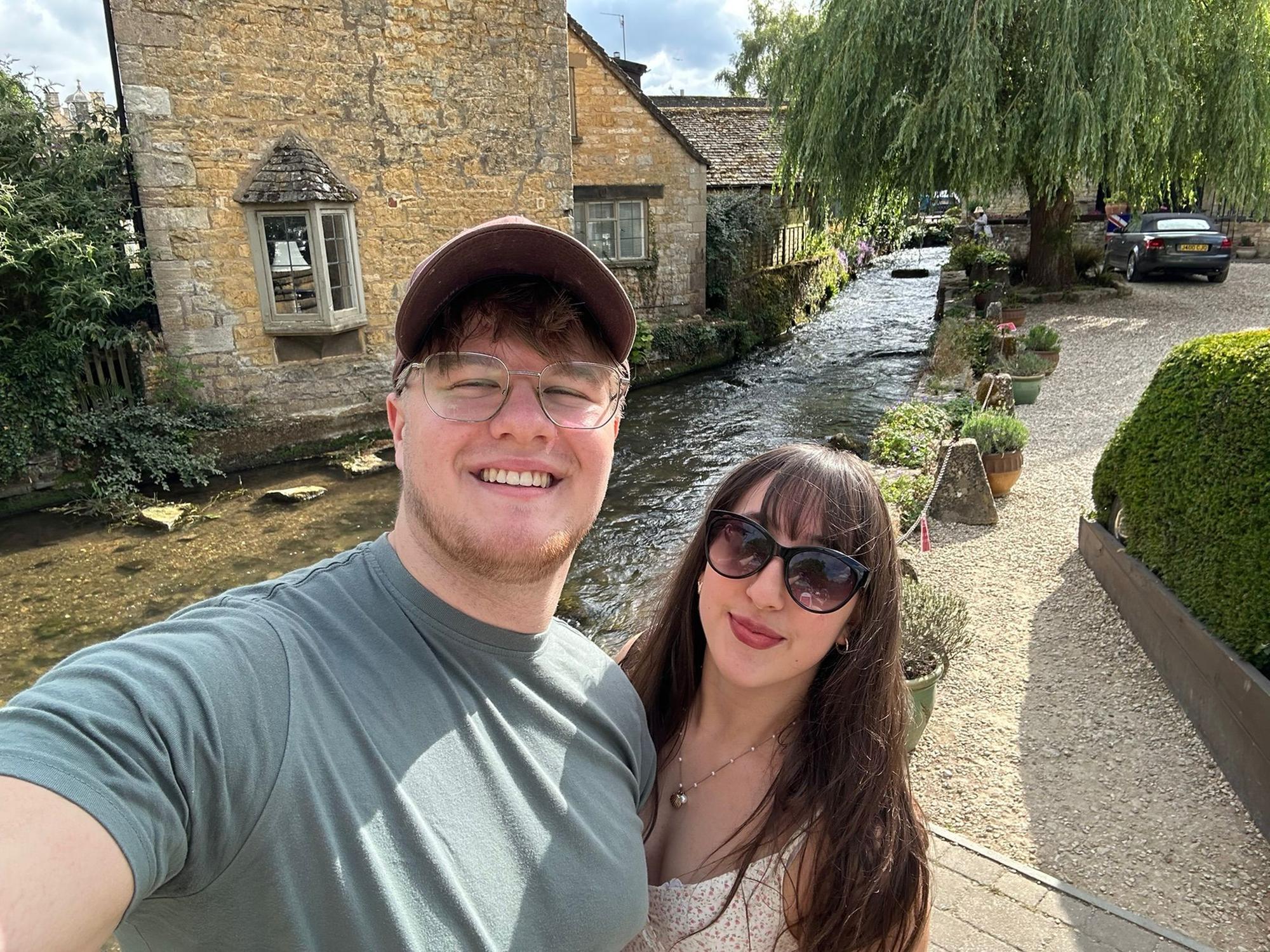 Couple take to the skies for charity skydive in memory of dear friend