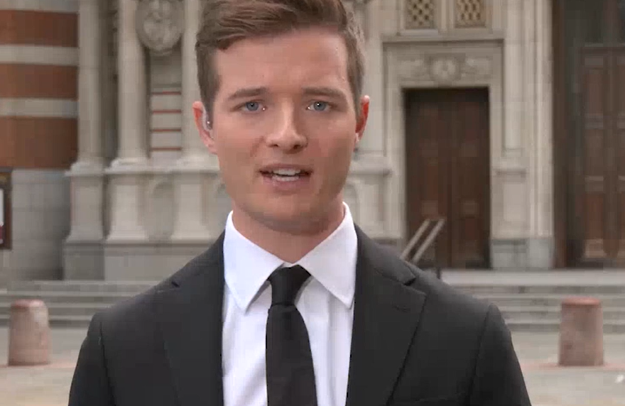 WATCH: GB News Royal Correspondent Cameron Walker reports live from ...