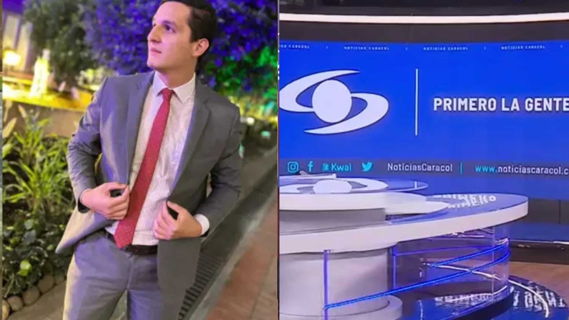 Este es el guapo periodista de Noticias Caracol que sería el reemplazo ...