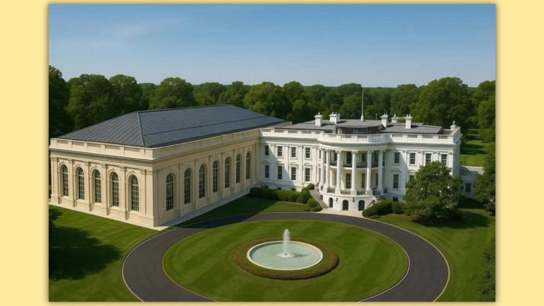 Look out for rumored rendering of Trump's White House ballroom