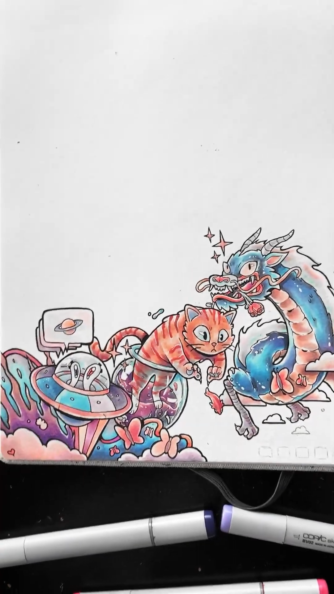 Drawing Viewers’ Ideas in One Illustration