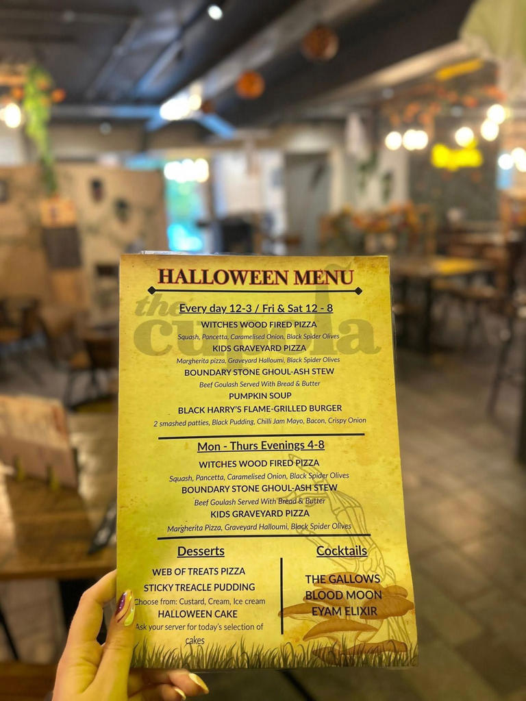 Ghost Story Menu, Witches Wood Mini-Trail & Haunted Walks at The Cupola ...